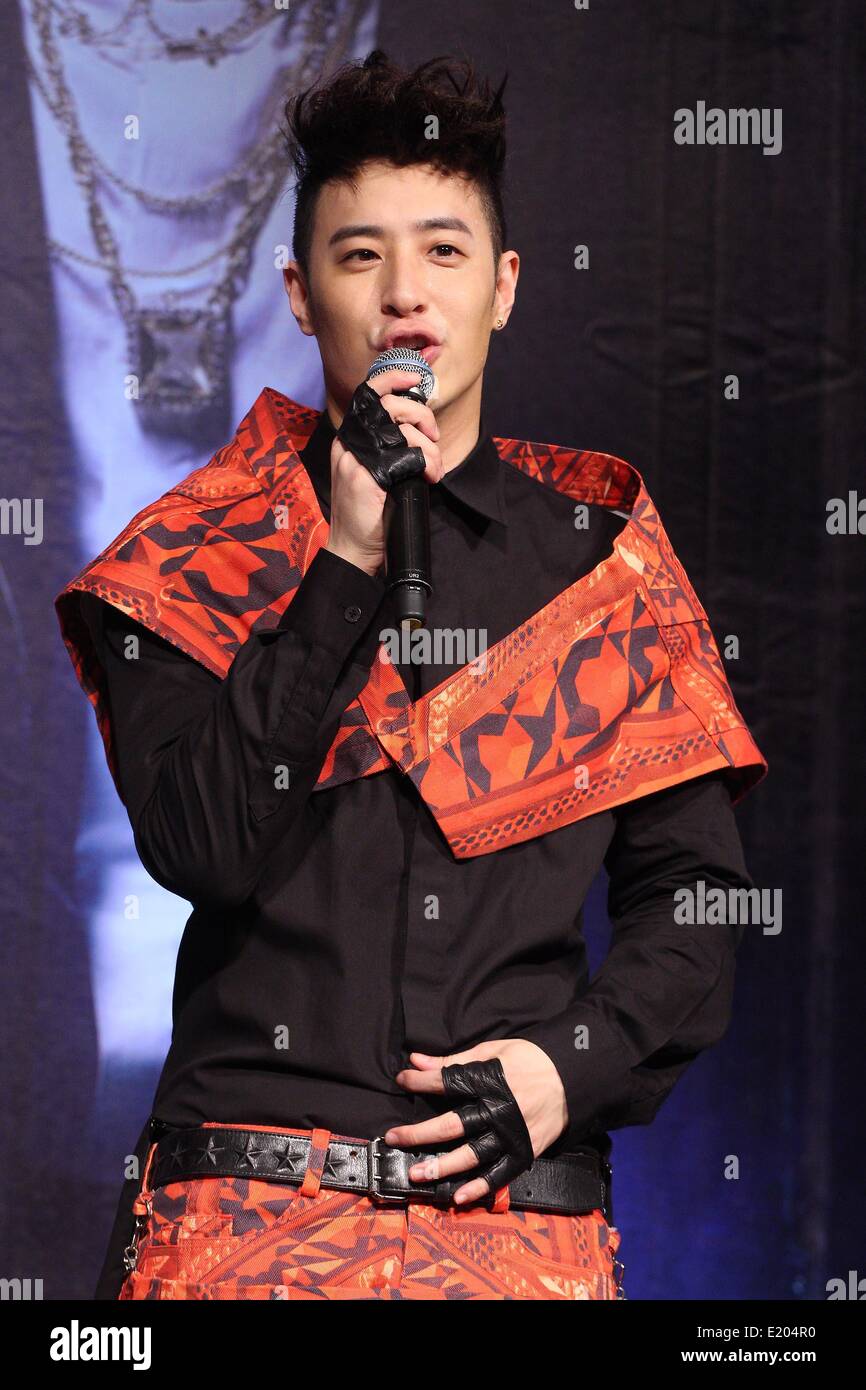 Taipei, China. 9th June, 2014. Singer Wilber Pan attends his new album ...