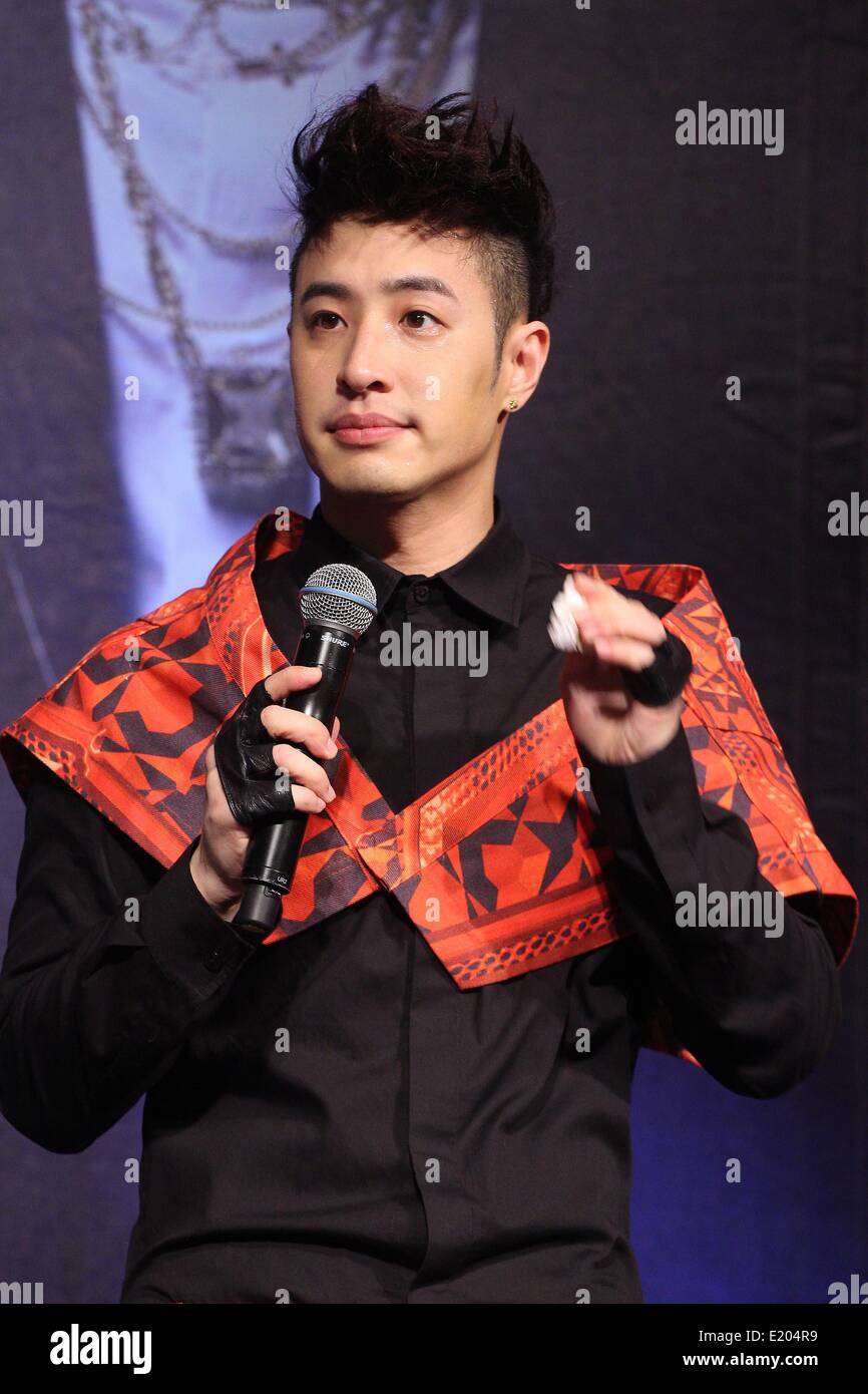 Taipei, China. 9th June, 2014. Singer Wilber Pan attends his new album ...