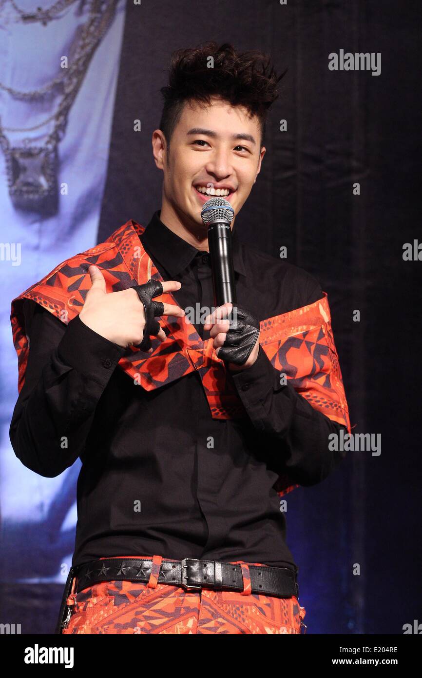 Taipei, China. 9th June, 2014. Singer Wilber Pan attends his new album ...