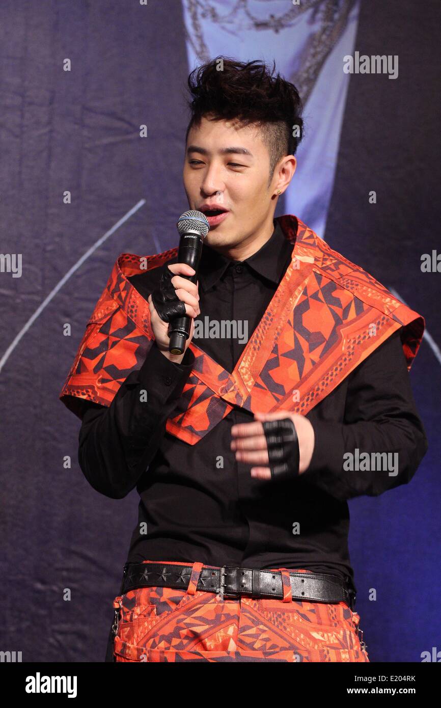 Taipei, China. 9th June, 2014. Singer Wilber Pan attends his new album ...