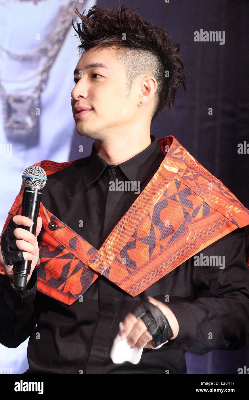 Taipei, China. 9th June, 2014. Singer Wilber Pan attends his new album ...