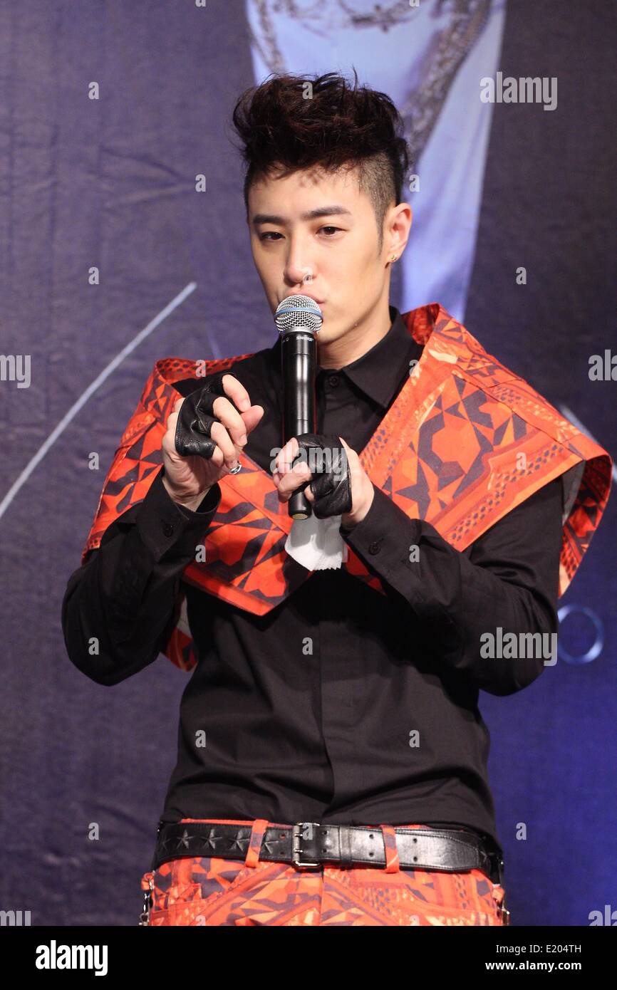 Taipei, China. 9th June, 2014. Singer Wilber Pan attends his new album ...