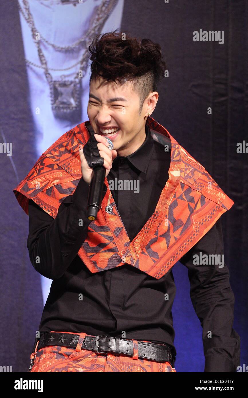Taipei, China. 9th June, 2014. Singer Wilber Pan attends his new album ...