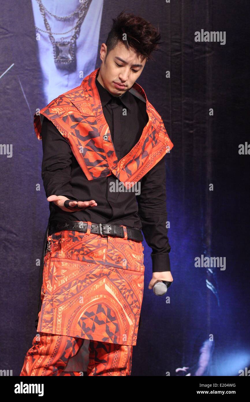 Taipei, China. 9th June, 2014. Singer Wilber Pan attends his new album ...