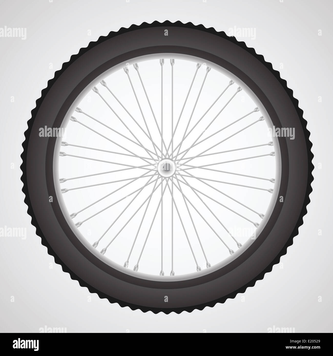 colorful illustration with bike wheell on a gray background for your ...