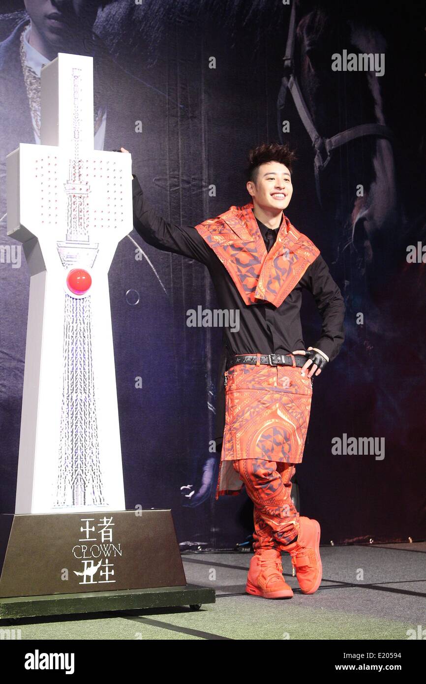Taipei, China. 9th June, 2014. Singer Wilber Pan attends his new album ...
