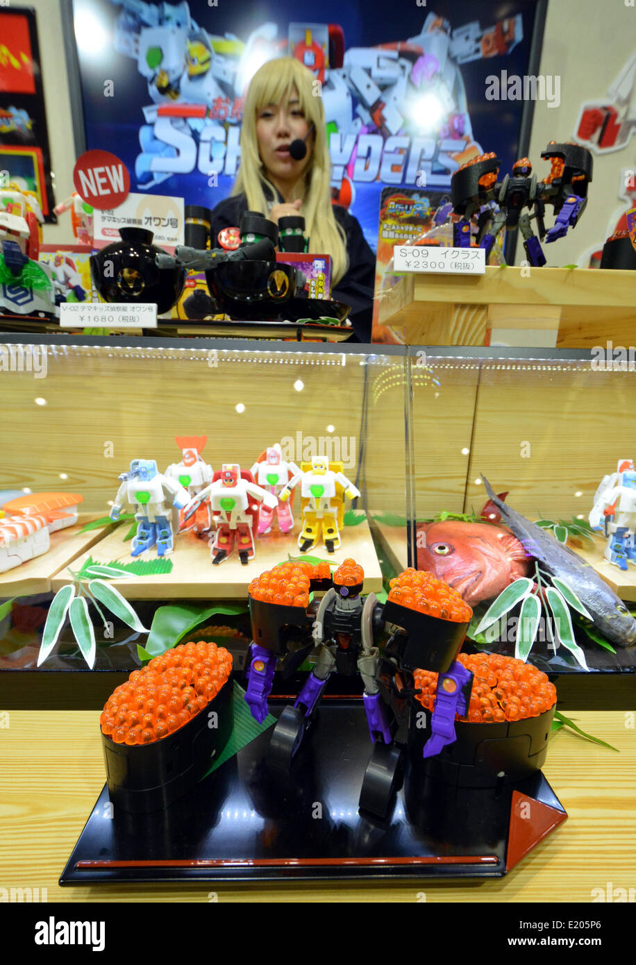 Tokyo, Japan. 12th June, 2014. The International Tokyo Toy Show, Japan ...