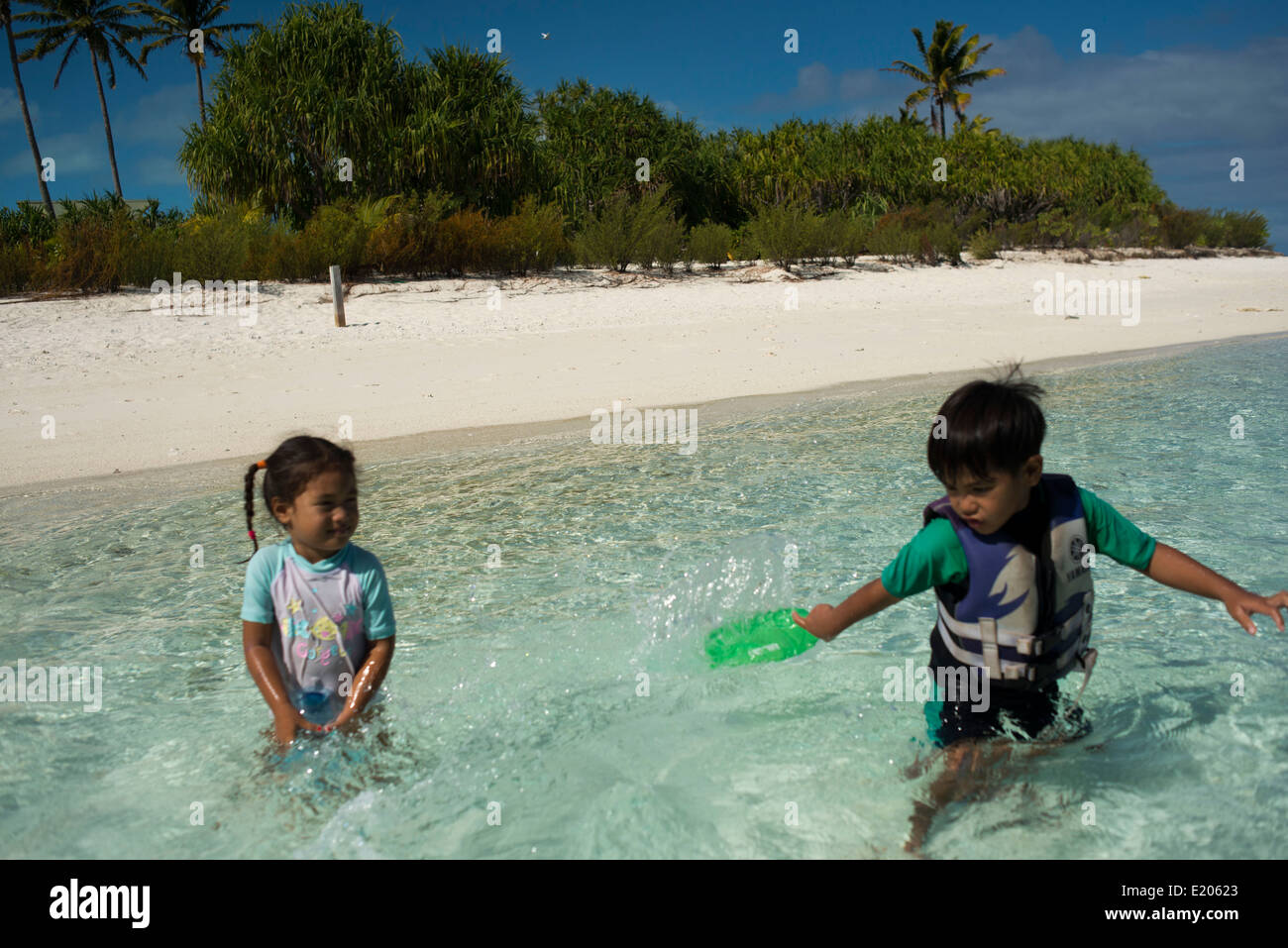 Picture Postcard Cook Islands Stock Photos & Picture Postcard Cook ...