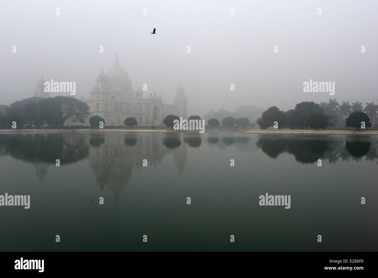 India, West Bengal, Kolkata, Calcutta, Chowringhee, Victoria Memorial ...