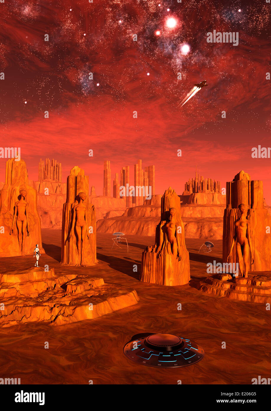 Mars geology hi-res stock photography and images - Alamy