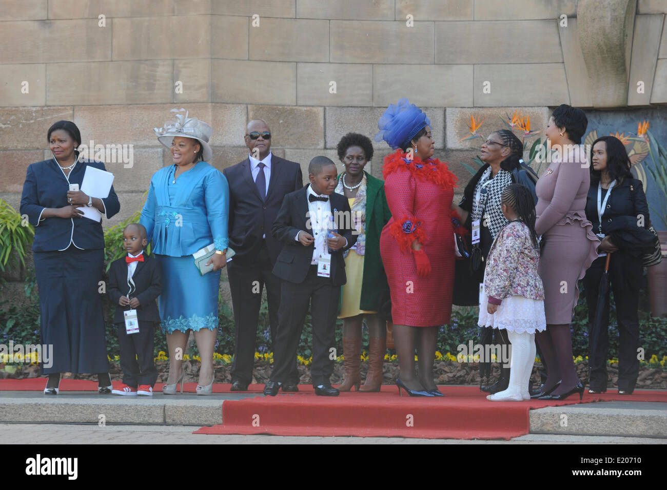 President Zuma's inauguration at the Union Buildings, Pretoria. 2014 ...