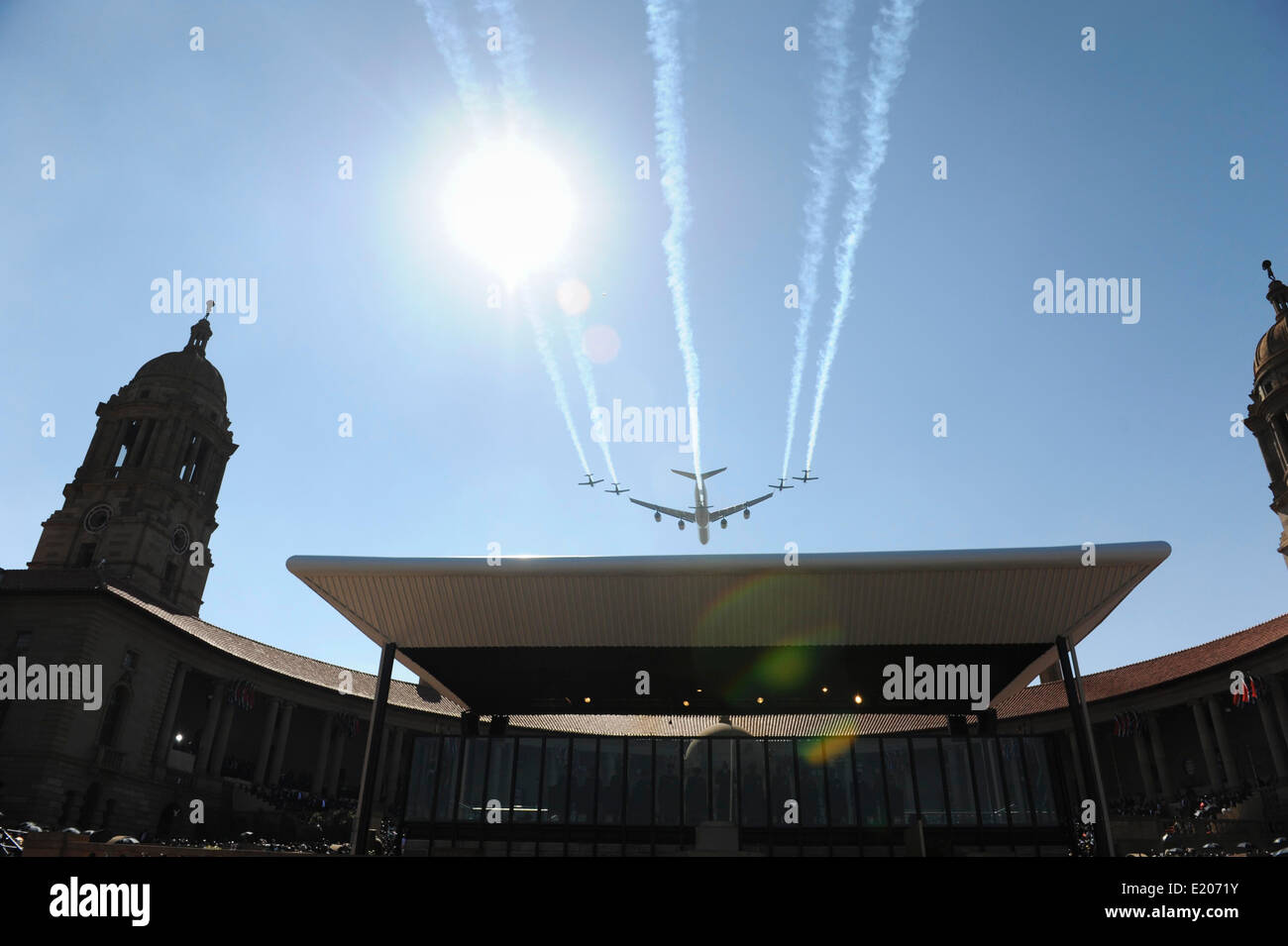 President Zuma's inauguration at the Union Buildings, Pretoria. 2014 ...