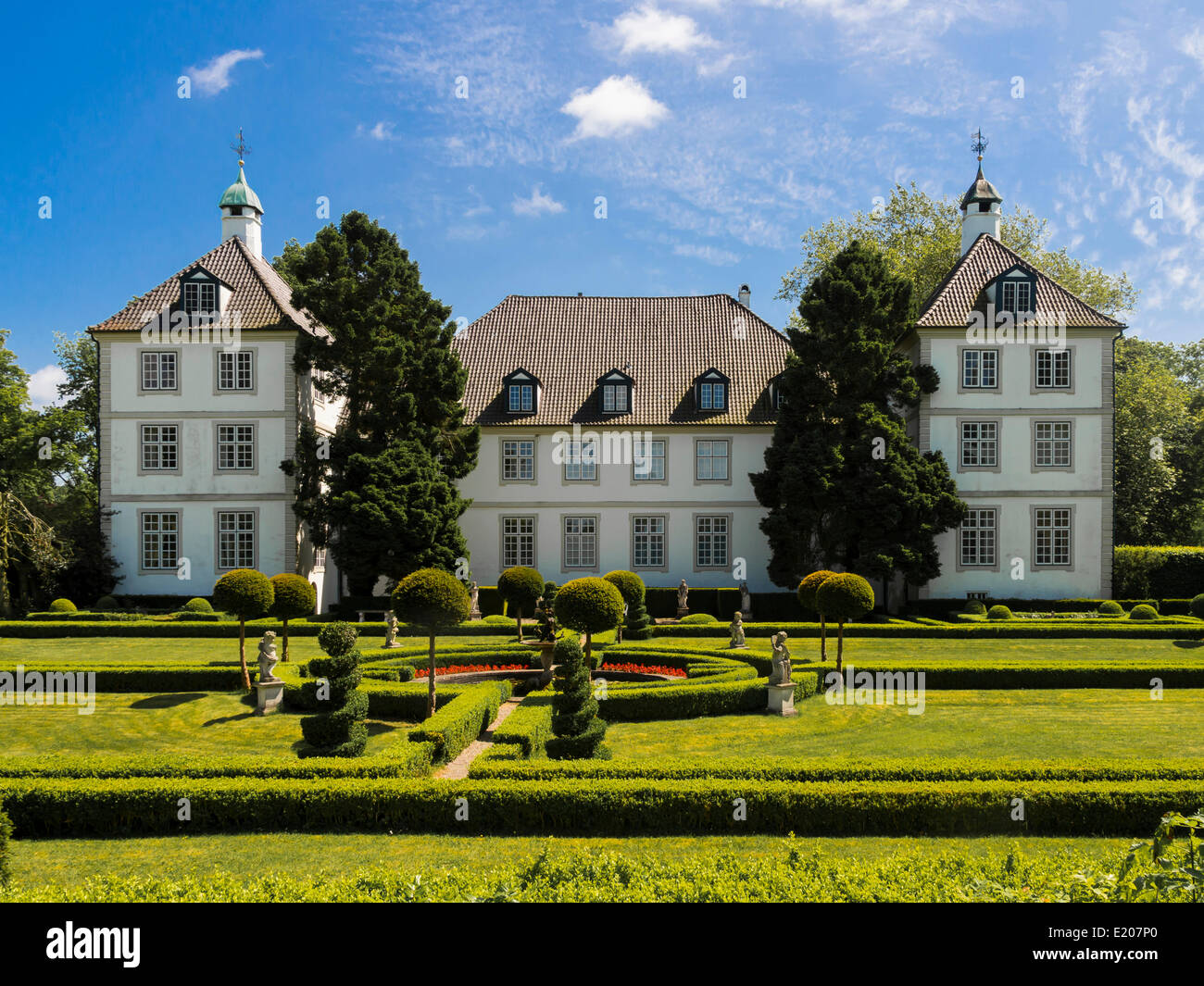 Panker Estate, mansion and park, Panker, Schleswig-Holstein, Germany ...