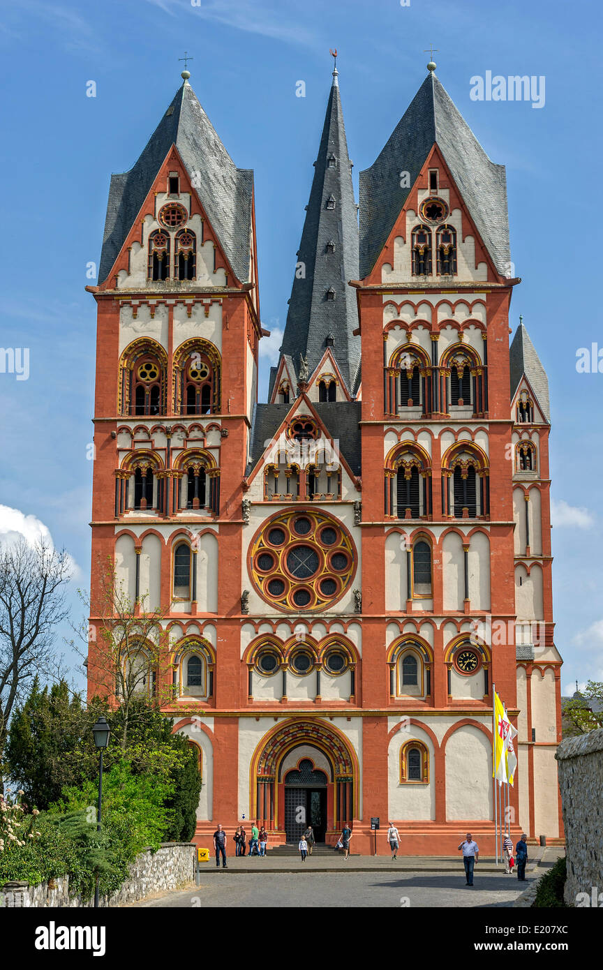 Limburg Cathedral or Georgsdom, Limburg an der Lahn, Hesse, Germany ...