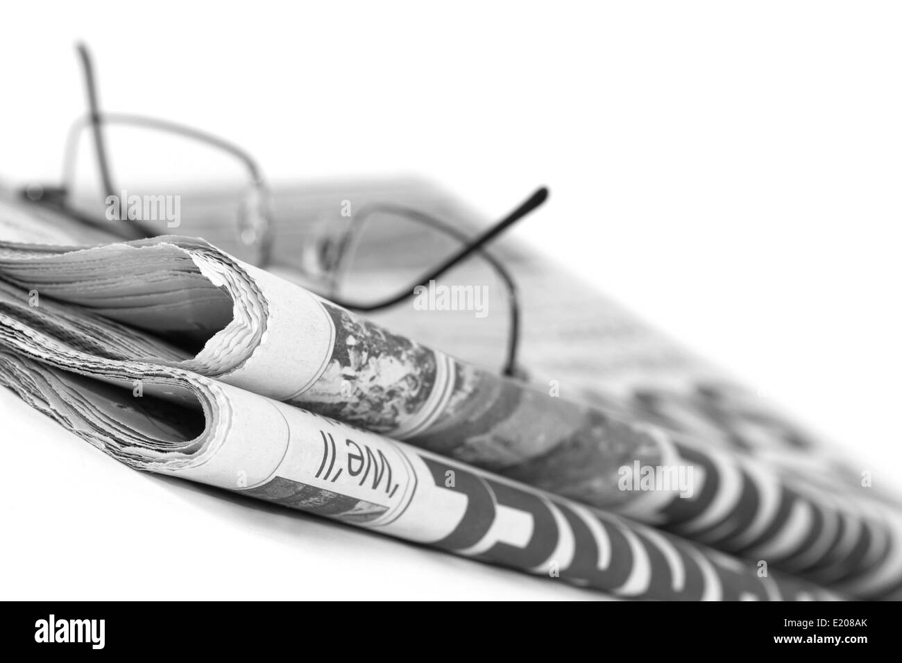 Education newspaper Black and White Stock Photos & Images - Alamy