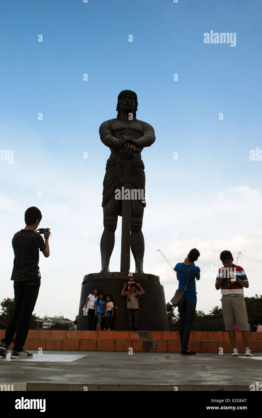 Lapu Lapu statue Rizal Park, Manila, Philippines, Asia Stock Photo - Alamy