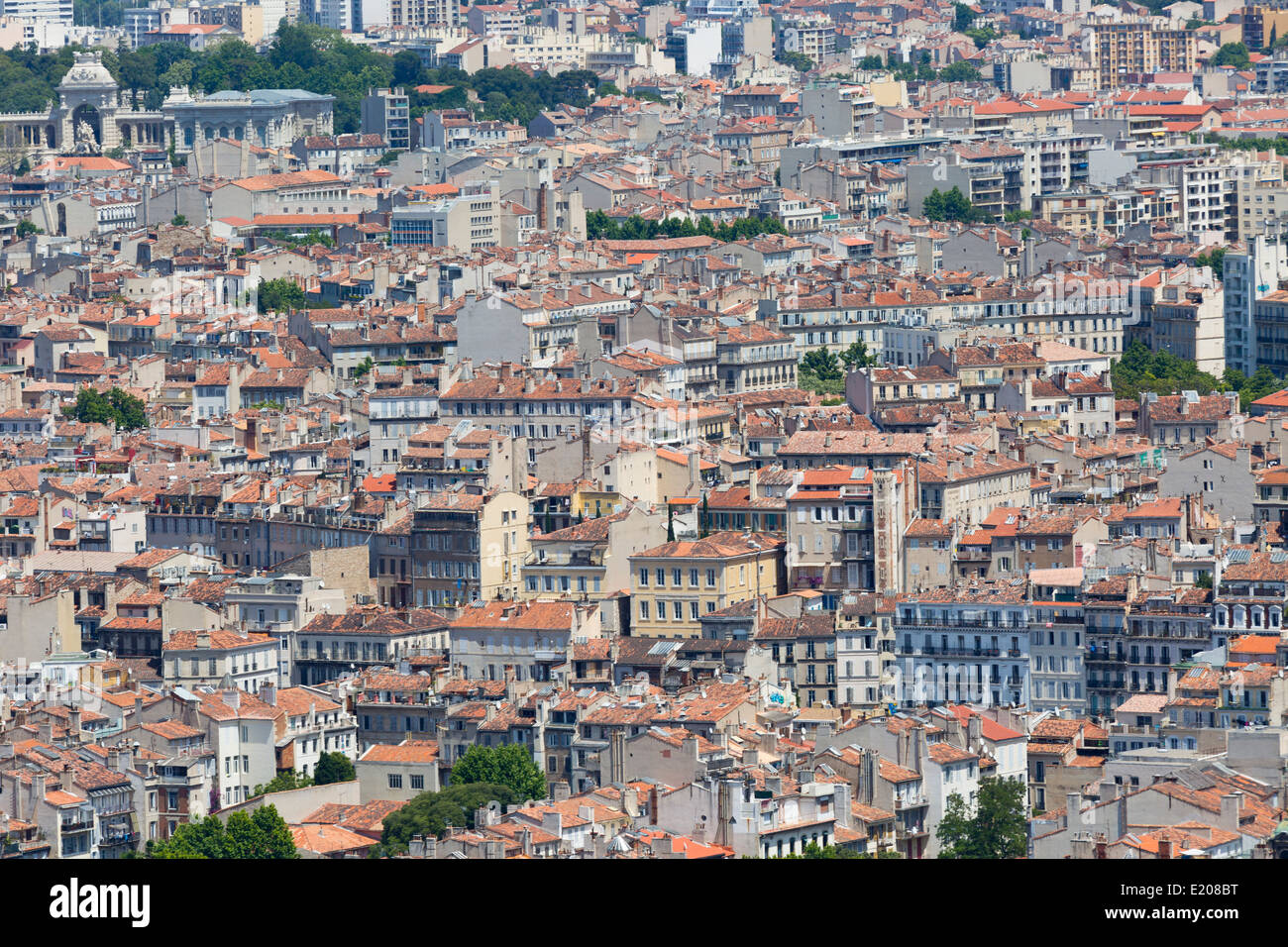 Aerial View over Marseille, France Stock Photo - Alamy