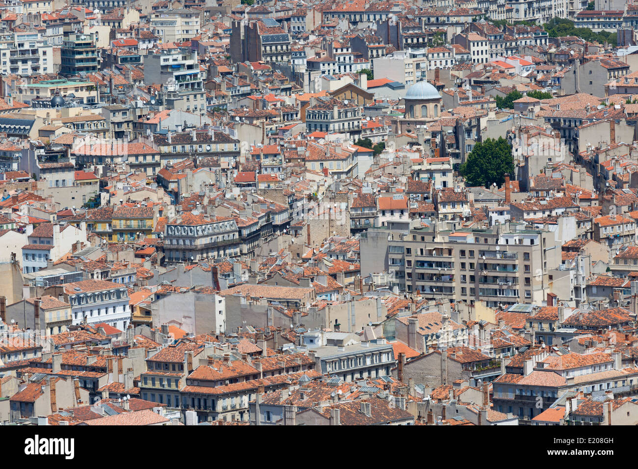 Aerial View over Marseille, France Stock Photo - Alamy