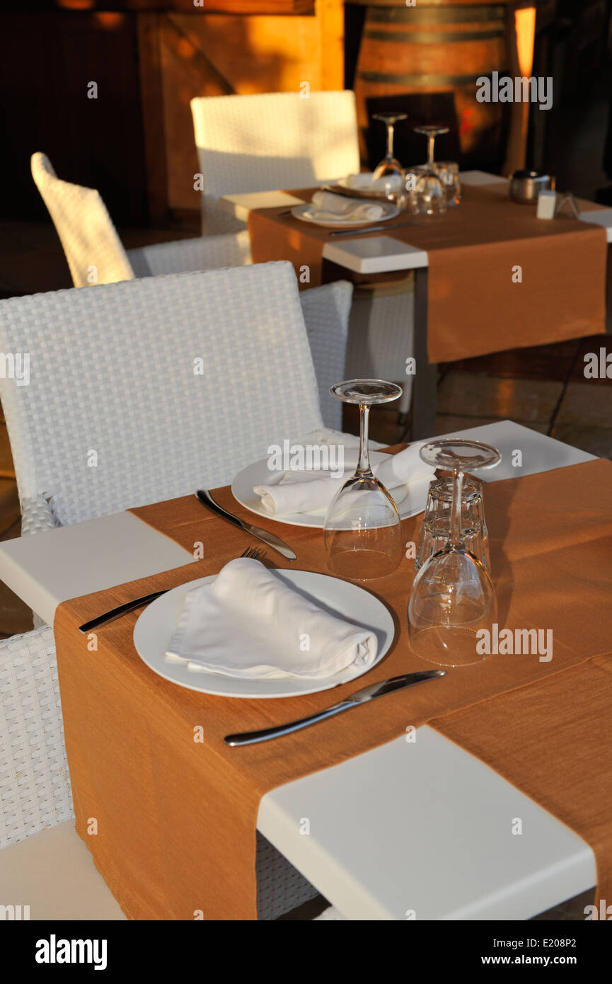 Setting for two hi-res stock photography and images - Alamy