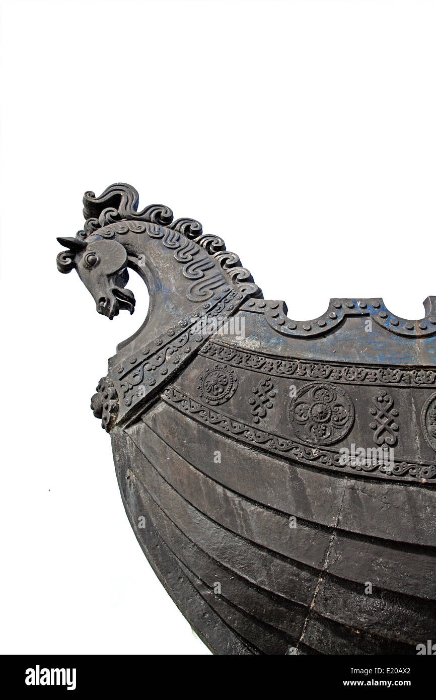 Viking ship head hi-res stock photography and images - Alamy