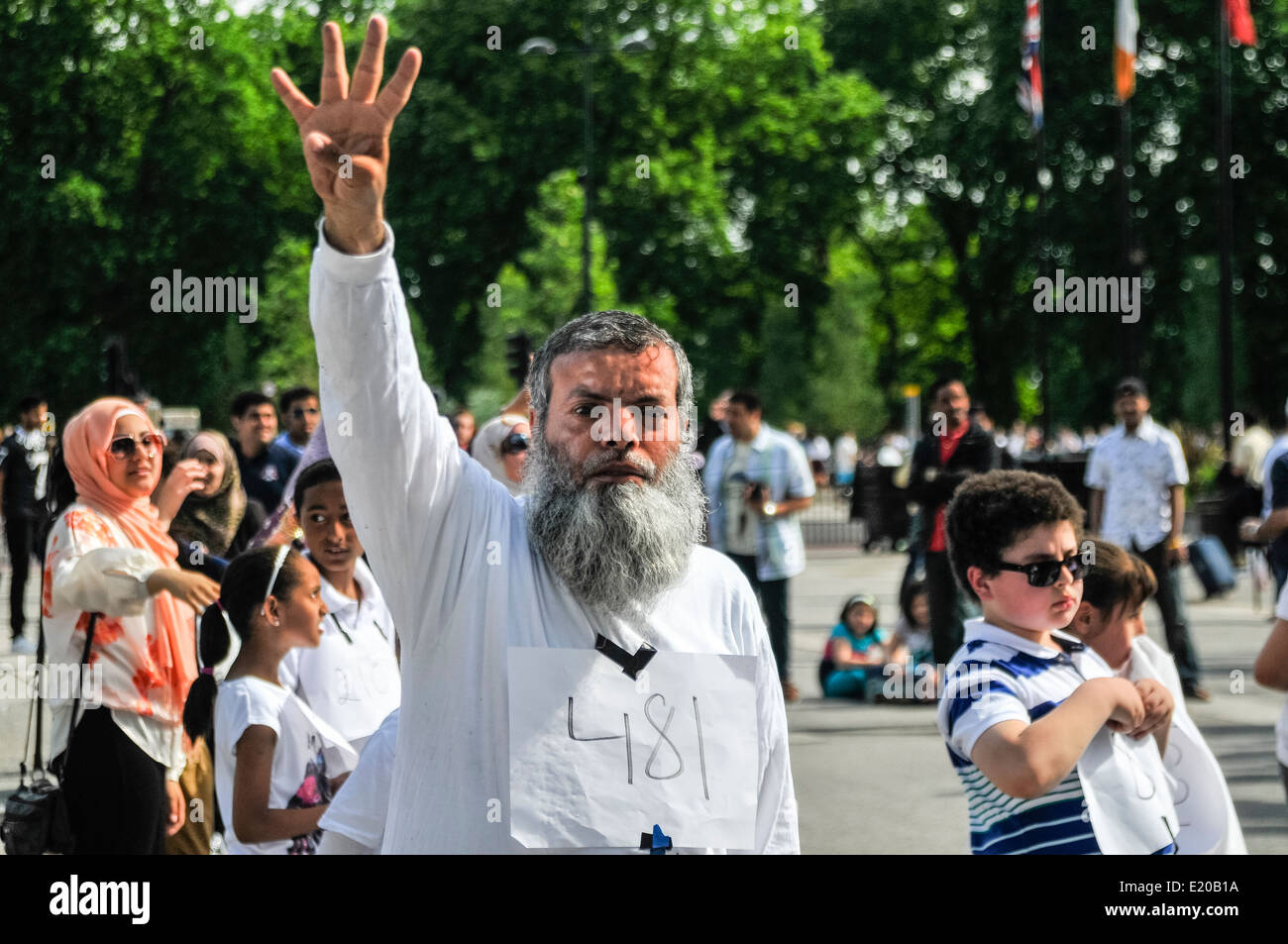 Egyptians stage protest against human rights abuses in Egypt including ...