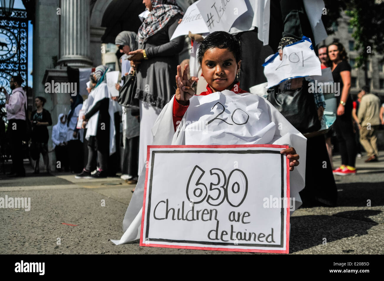 Egyptians stage protest against human rights abuses in Egypt including ...