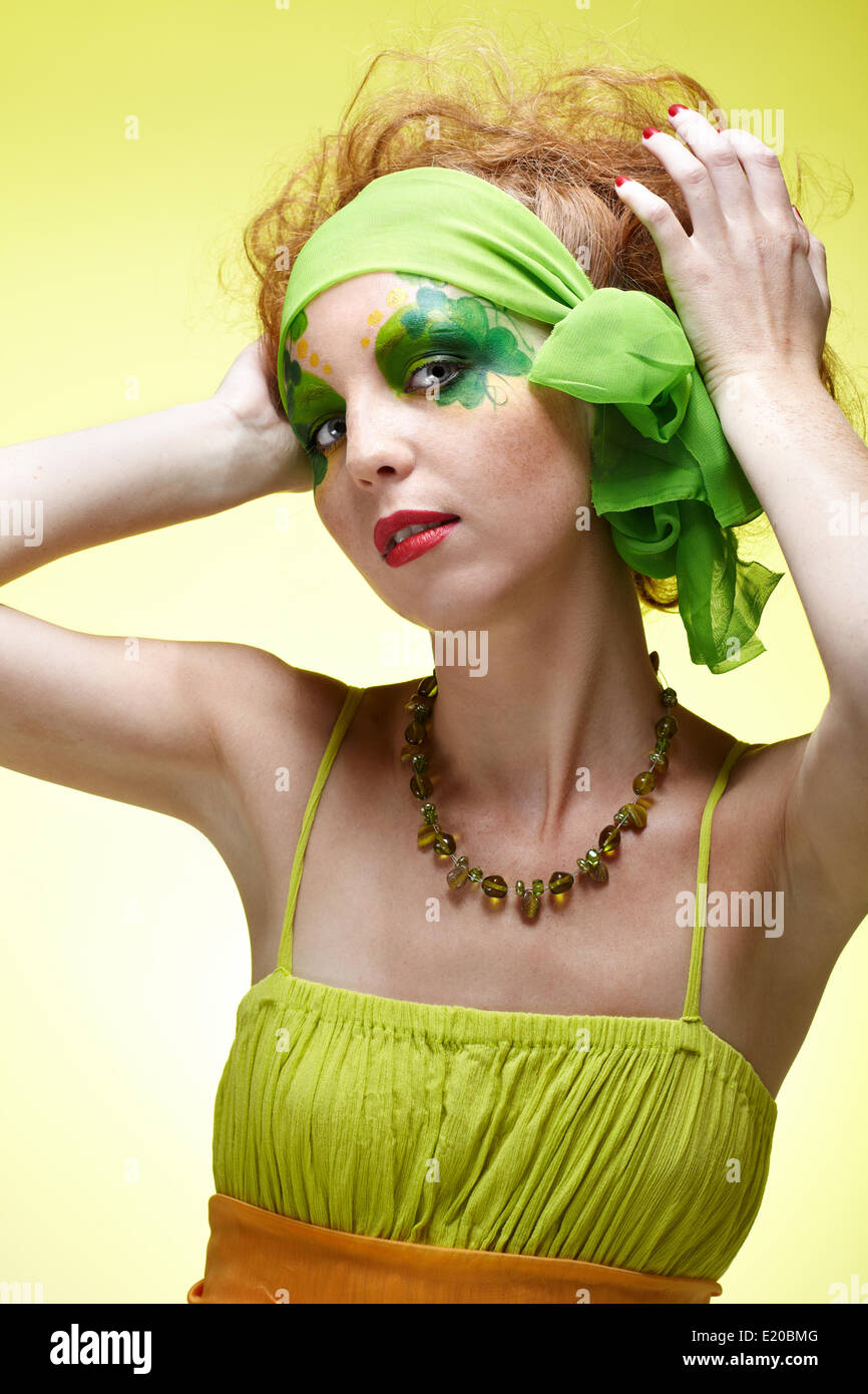 Saint patrick girl hi-res stock photography and images - Alamy