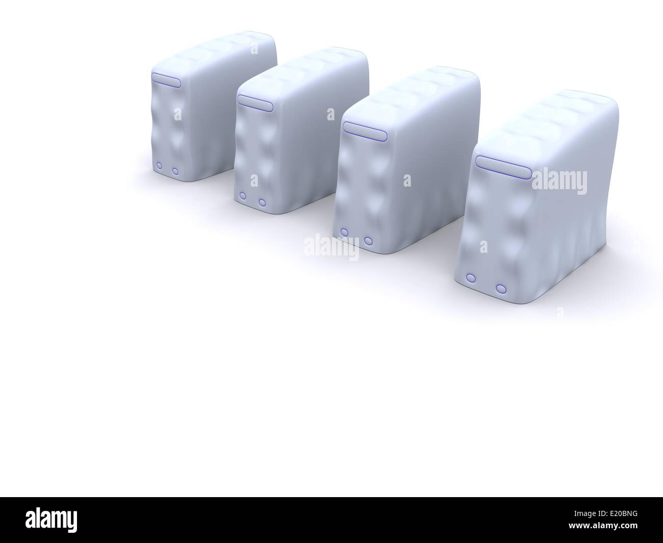 computer box. 3d Stock Photo - Alamy