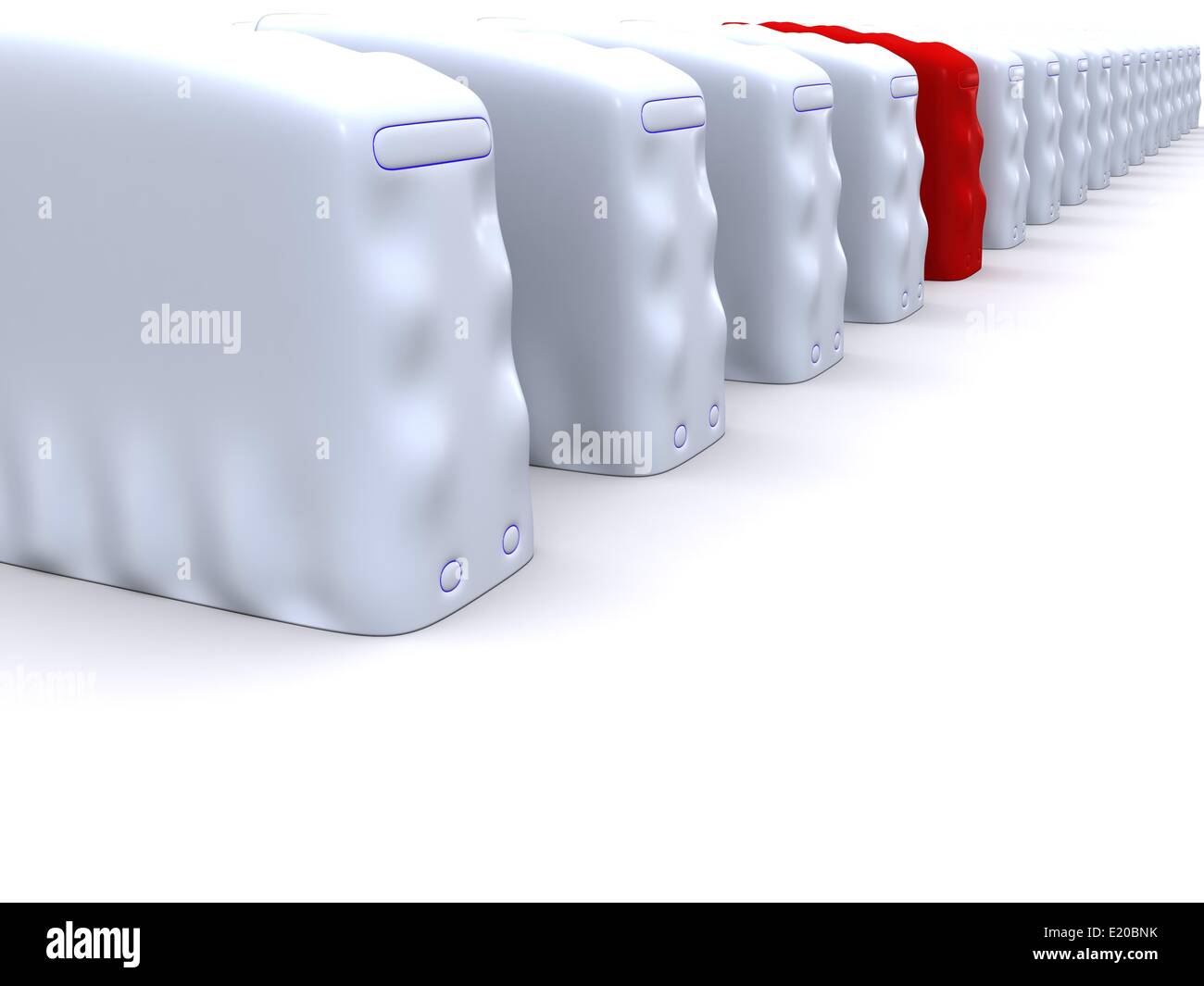 computer box. 3d Stock Photo - Alamy