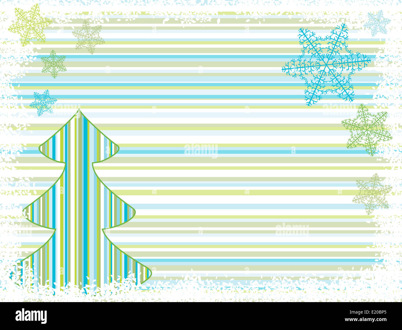 Striped christmas ornament hanging Cut Out Stock Images & Pictures - Alamy