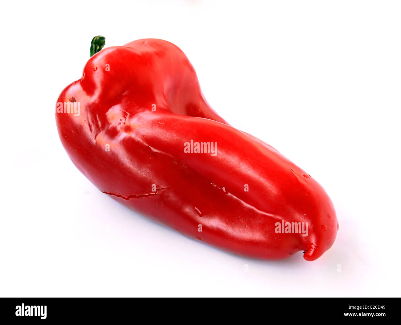 Vibrant red bell pepper Cut Out Stock Images & Pictures - Alamy