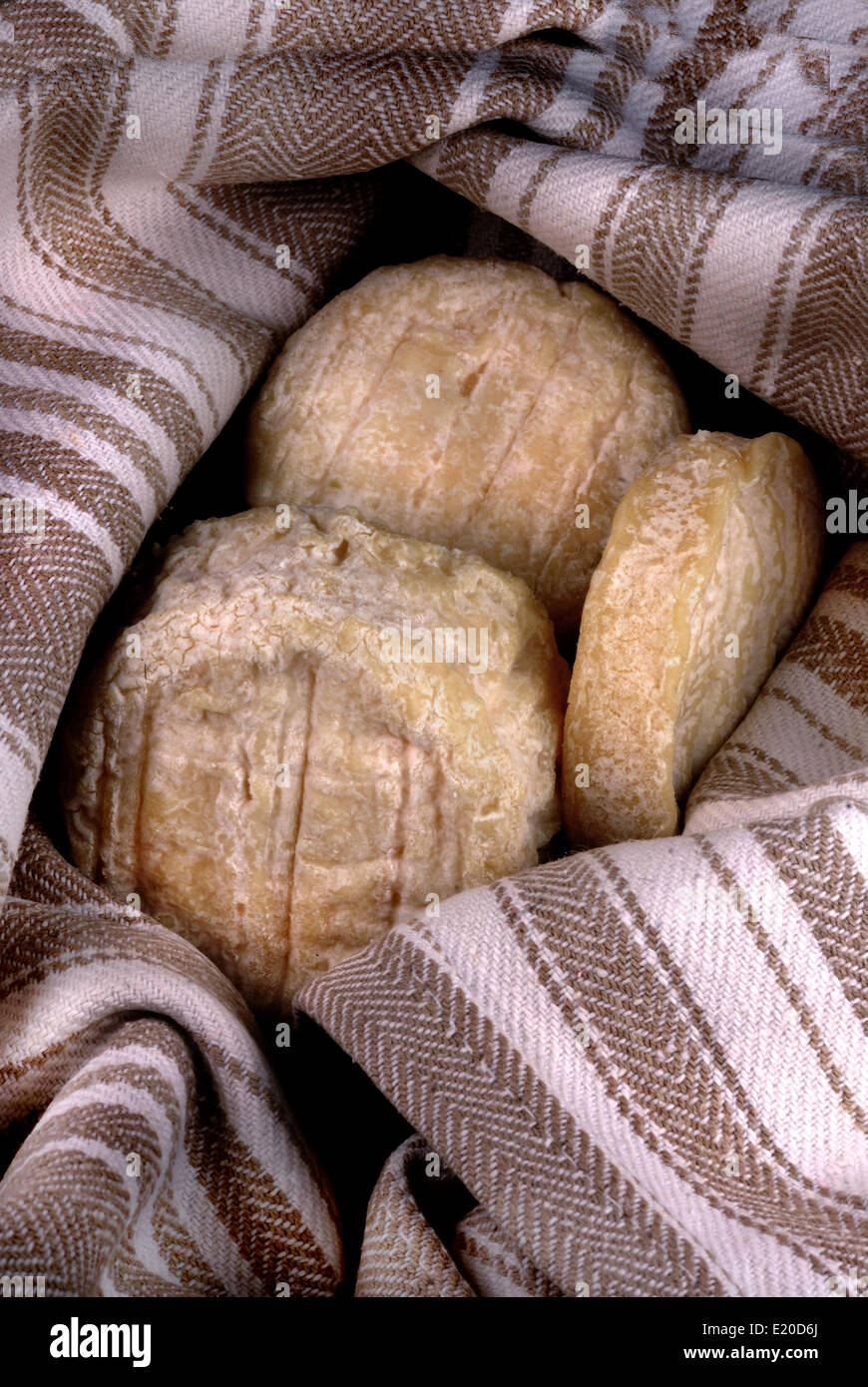 French Goats cheese Stock Photo - Alamy