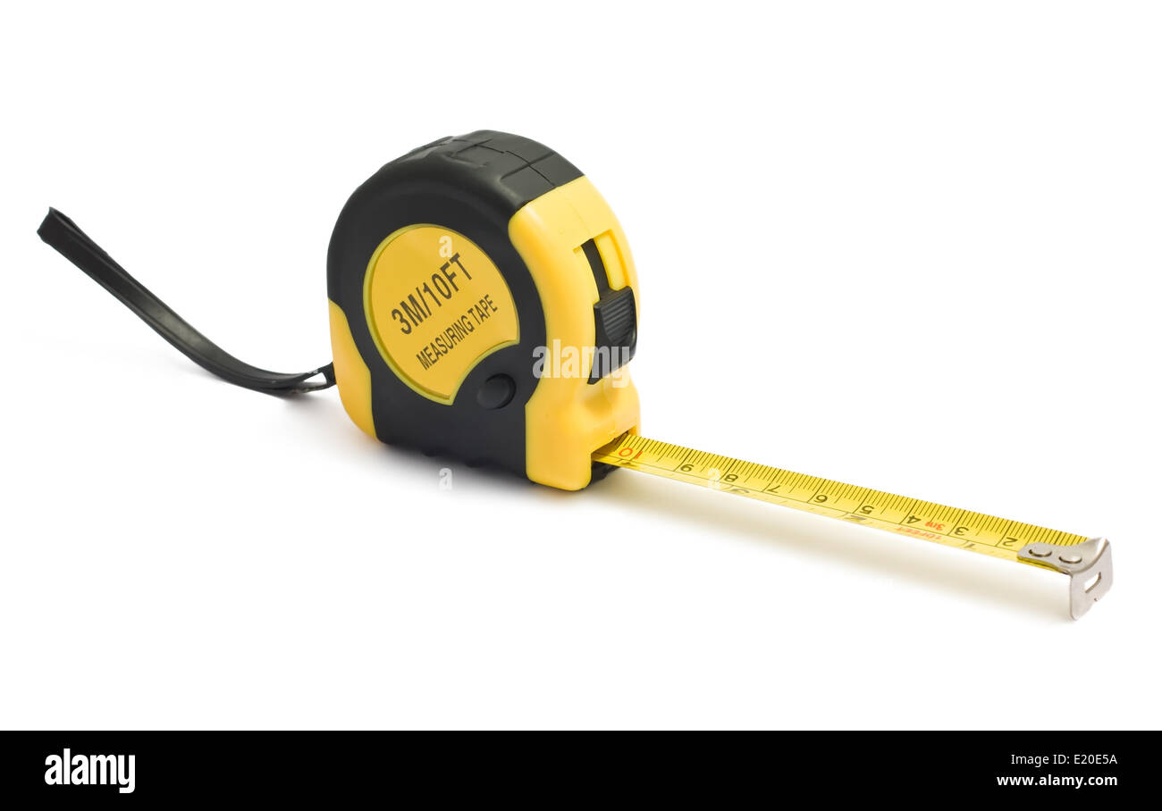 yellow measuring tape Stock Photo - Alamy