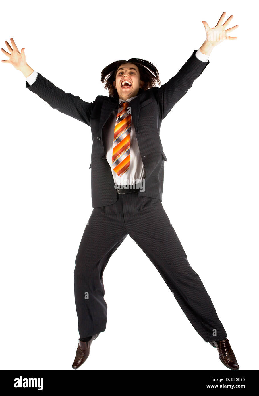 Manager jump hi-res stock photography and images - Alamy