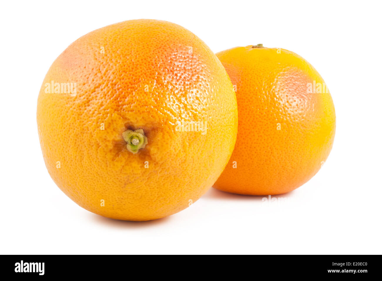 Two ripe grapefruits Stock Photo - Alamy