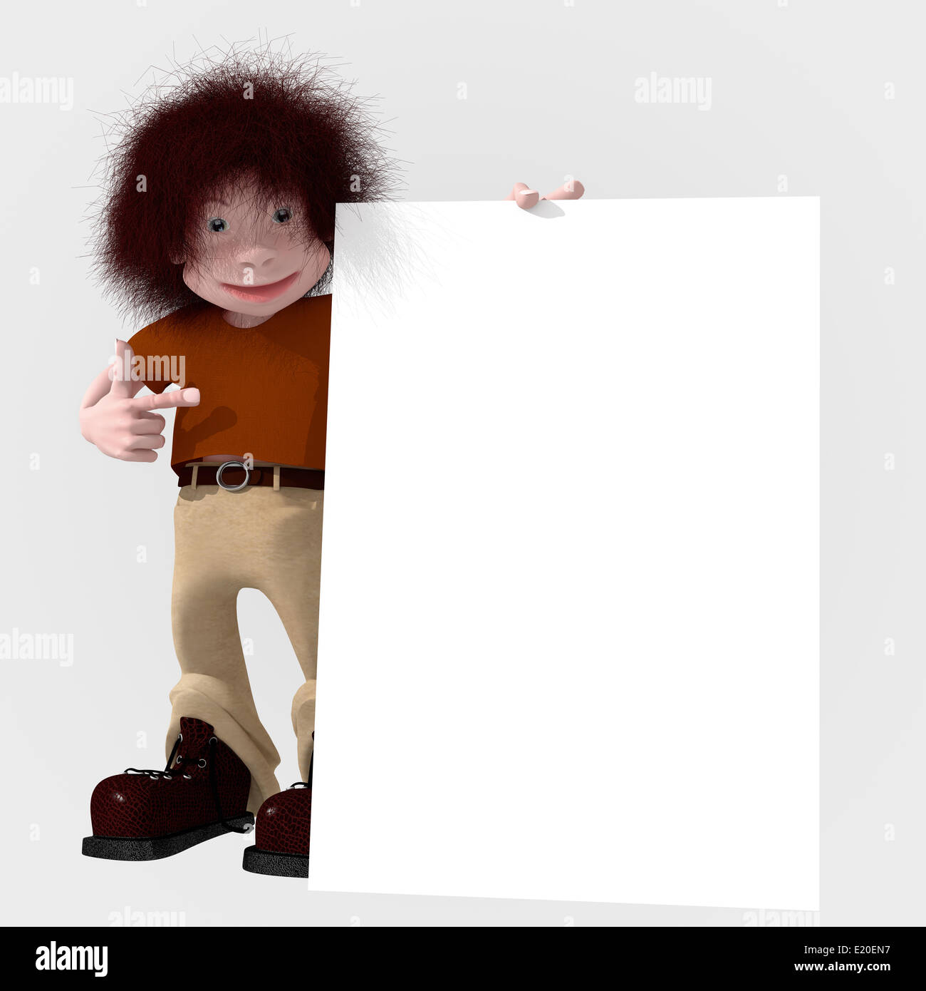 3d; blank; business card; cute; empty; humorous Stock Photo - Alamy