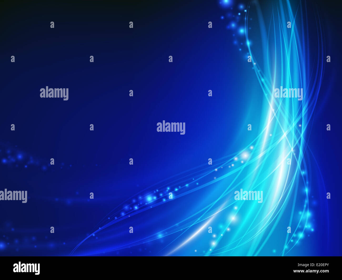 abstract blue wave Stock Photo - Alamy