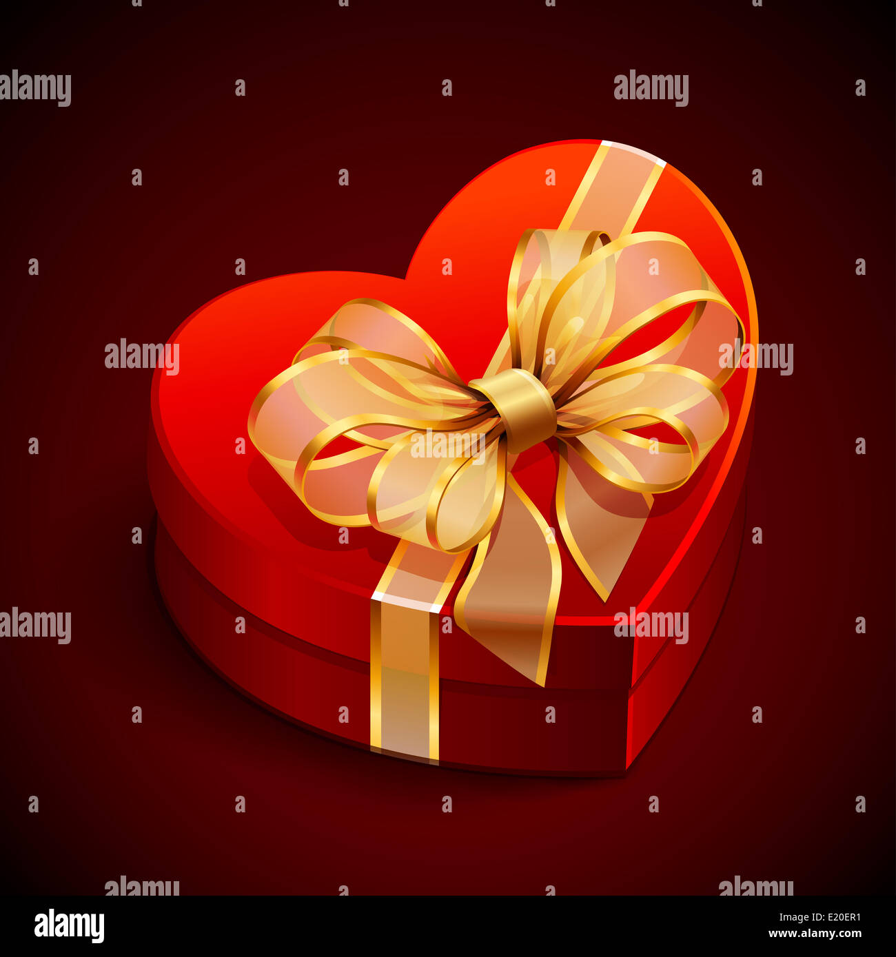 heart shape gift Stock Photo - Alamy