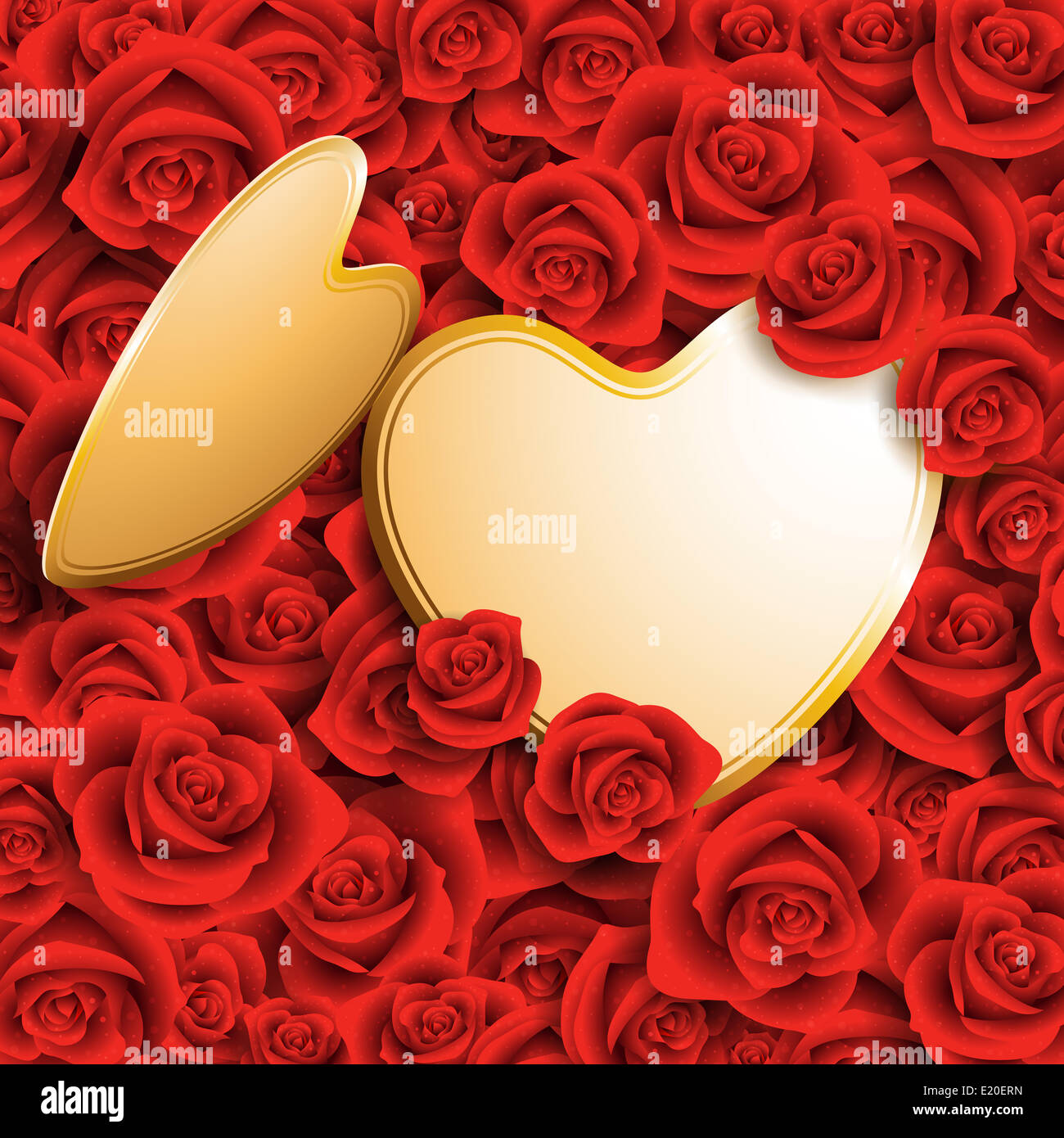 heart shaped card Stock Photo - Alamy