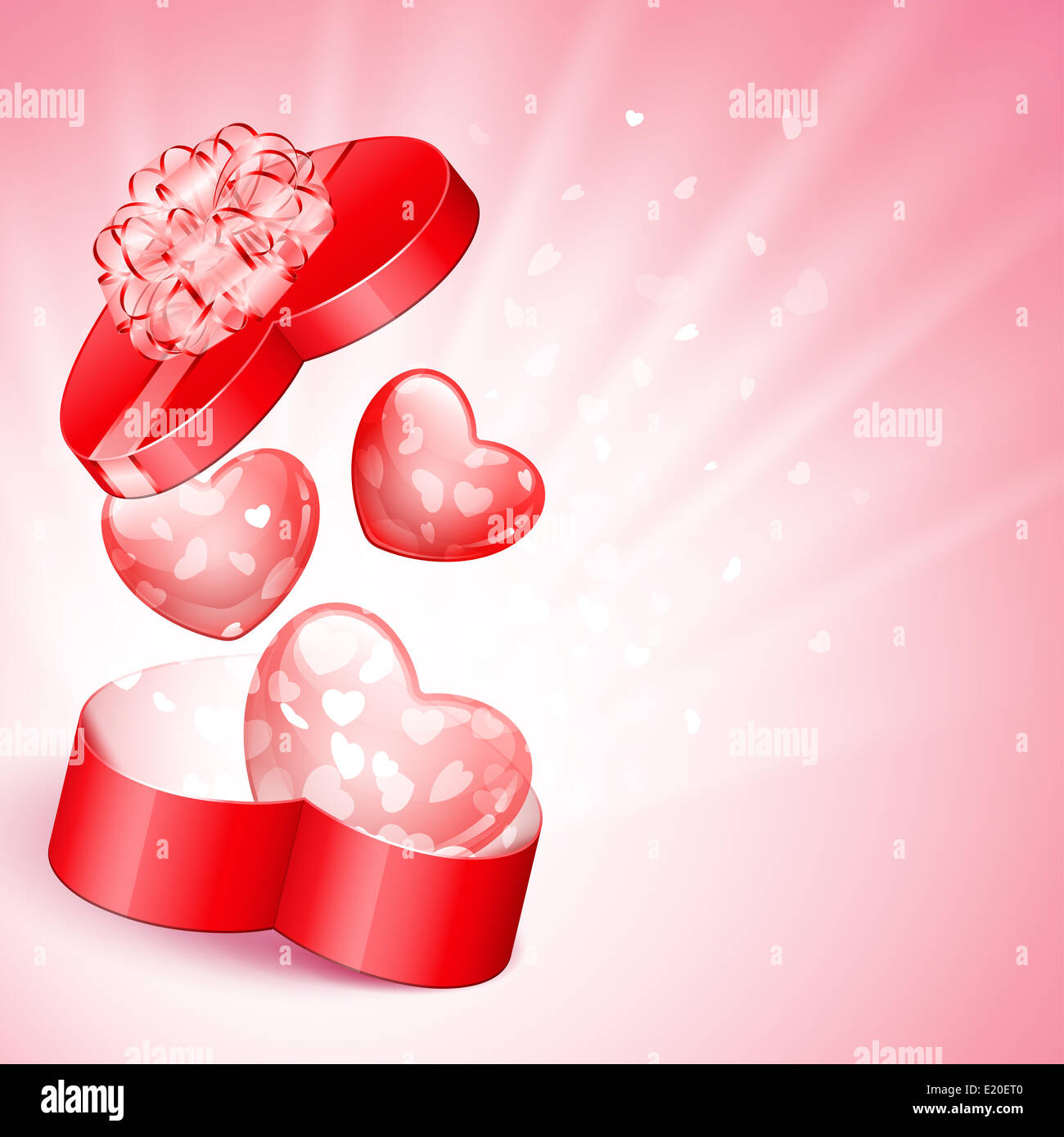 heart shape gift Stock Photo - Alamy