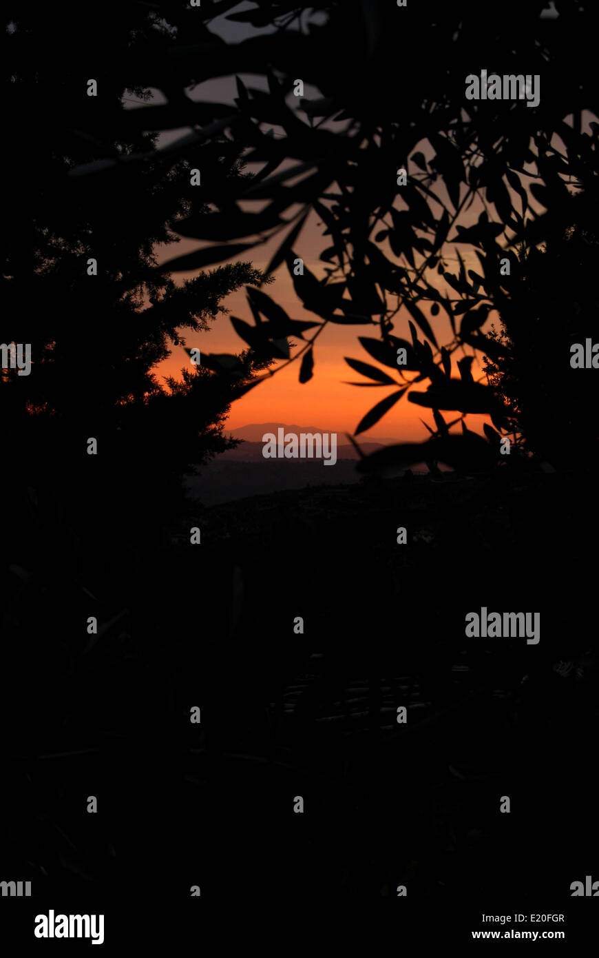 Tuscan sunset hi-res stock photography and images - Alamy
