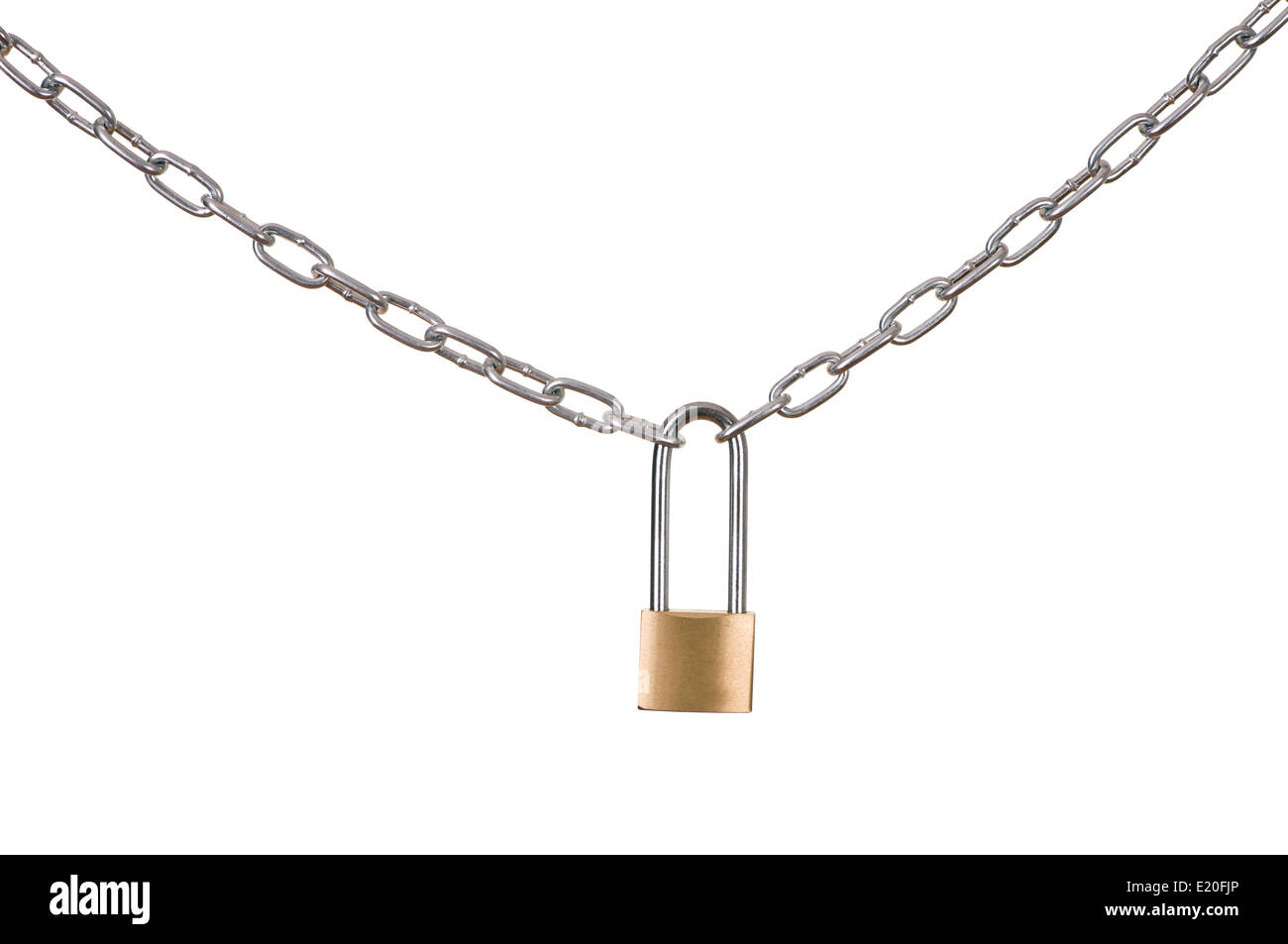 padlock and chain Stock Photo - Alamy