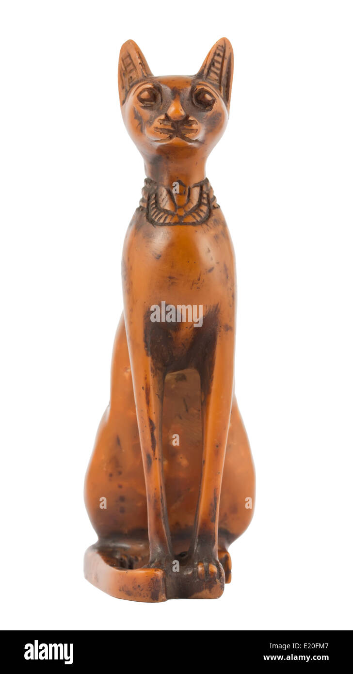 Egyptian cat statue hi-res stock photography and images - Alamy