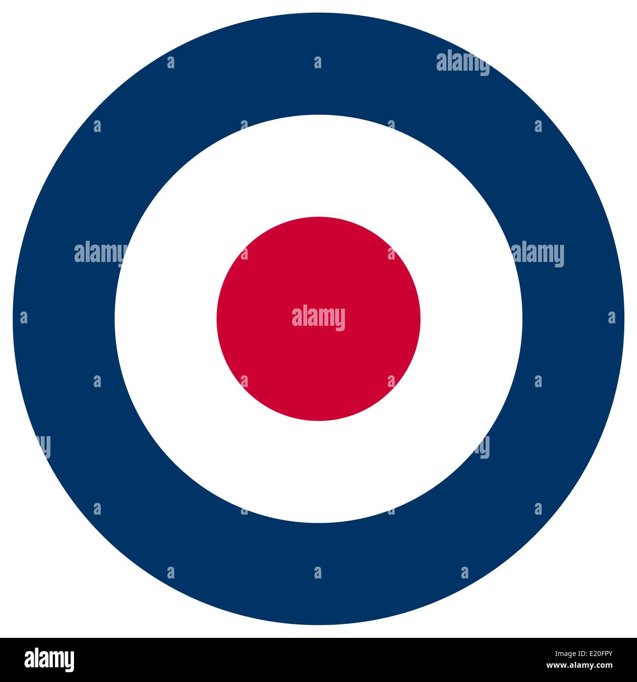 UK RAF roundel flag Stock Photo - Alamy