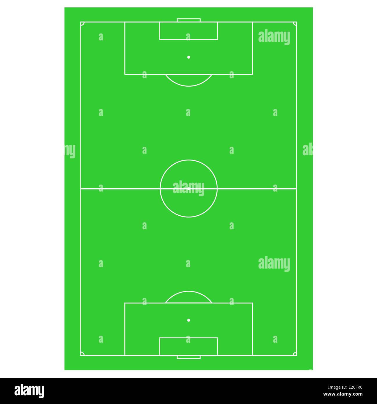 Football soccer field Stock Photo - Alamy