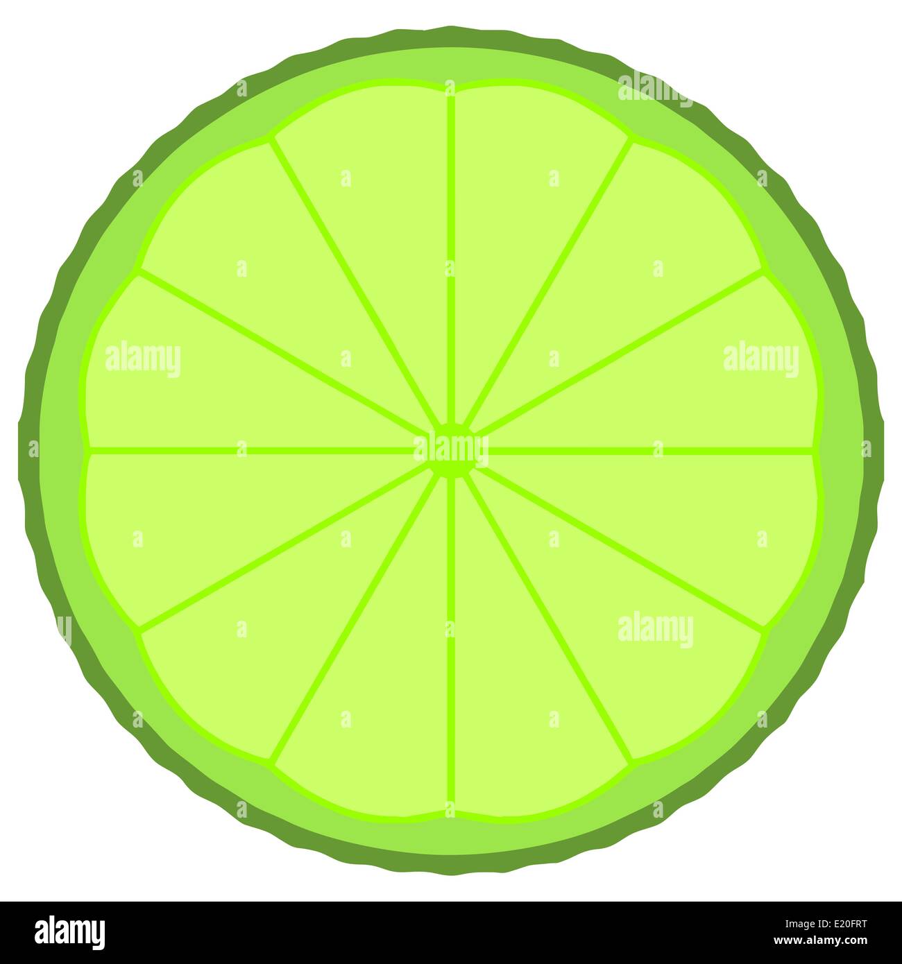 Lime fruit slice Stock Photo - Alamy