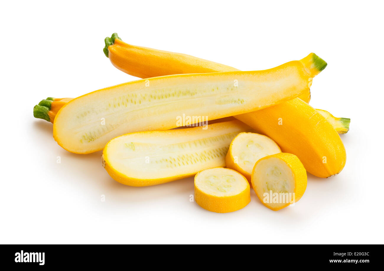 yellow squash isolated Stock Photo - Alamy