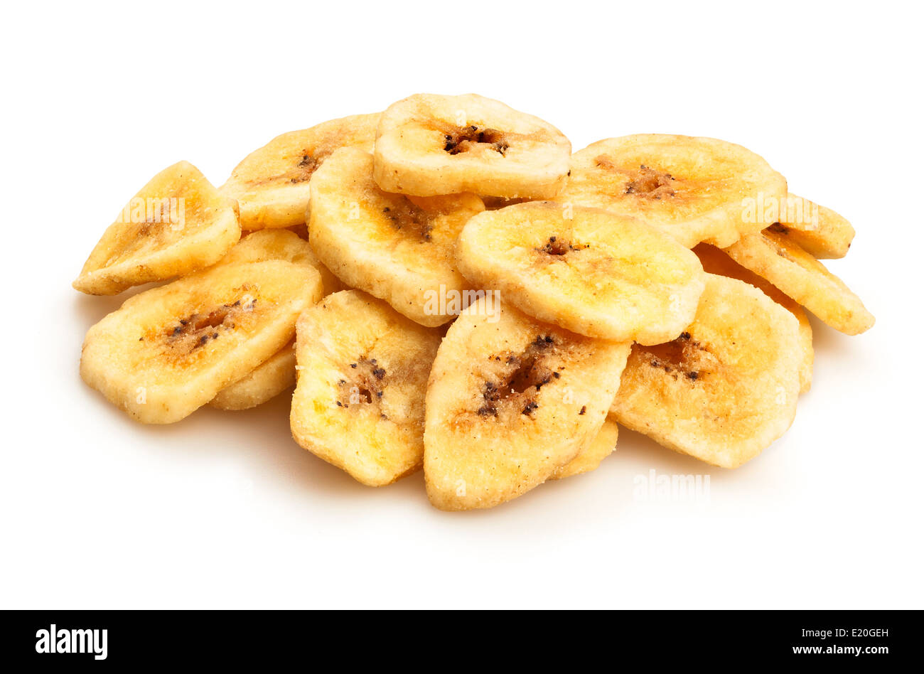 dried bananas isolated Stock Photo - Alamy
