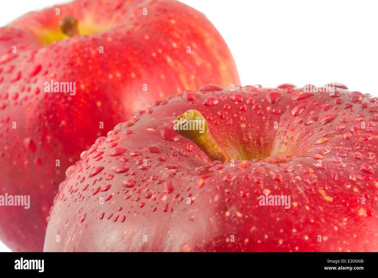 red apples, macro Stock Photo - Alamy