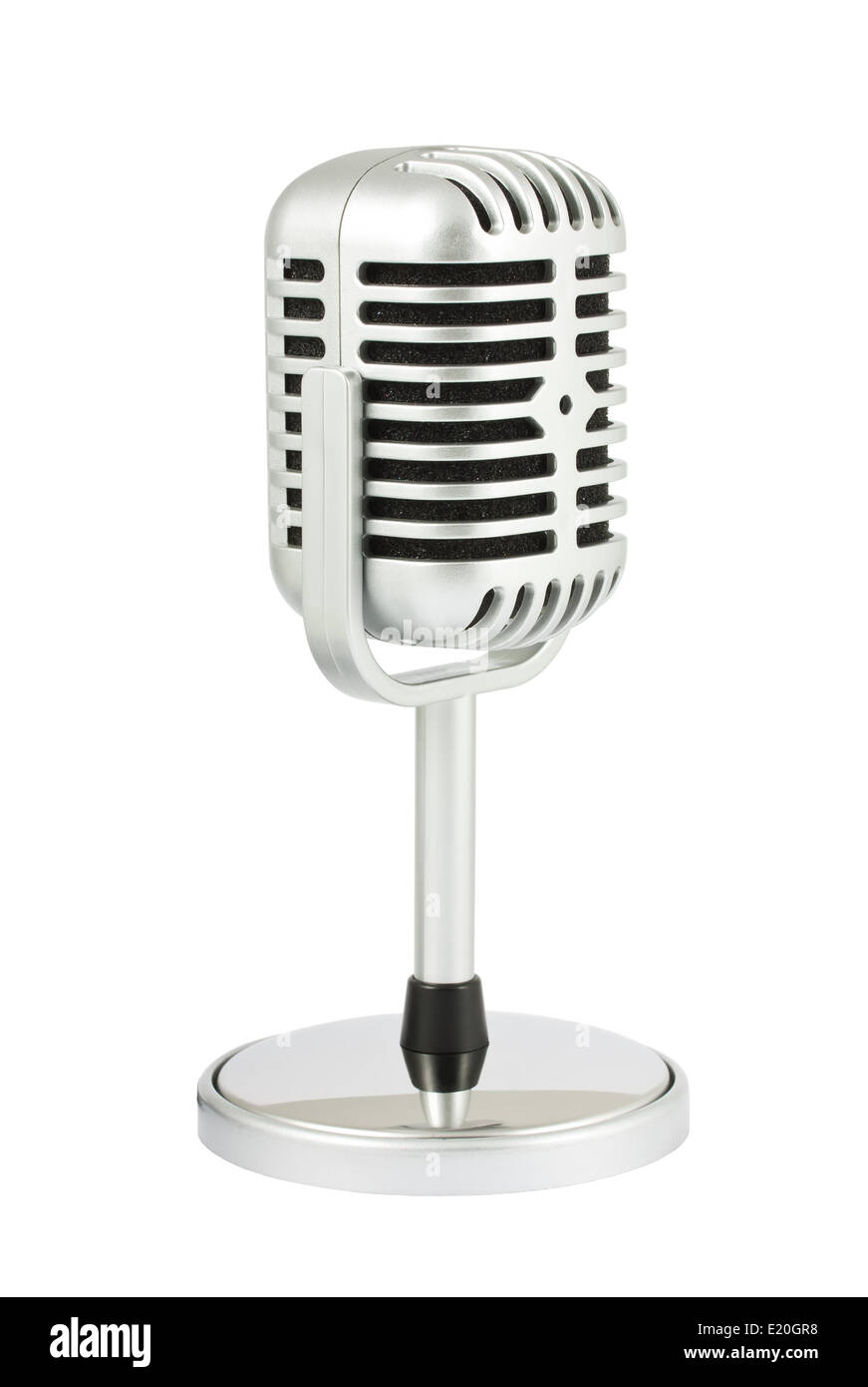 Retro stage microphone hi-res stock photography and images - Alamy